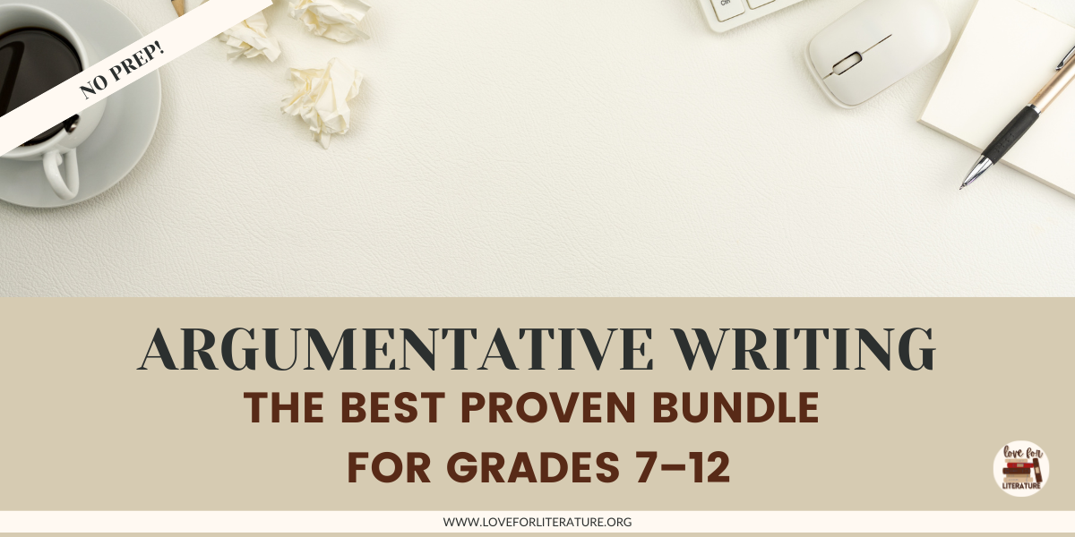 Argumentative Writing - Invaluable Teacher Tools to Start Off Strong ...