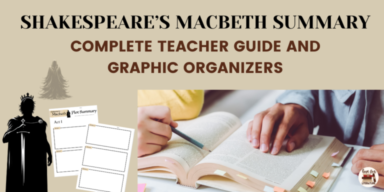The Ultimate Shakespeare’s Macbeth Summary + Teaching Bundle - Love for ...