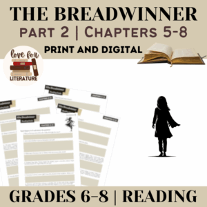"The Breadwinner" Reading Activities to Teach with Depth and Purpose ...