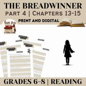 "The Breadwinner" Reading Activities to Teach with Depth and Purpose ...