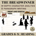 "The Breadwinner" Reading Activities to Teach with Depth and Purpose ...